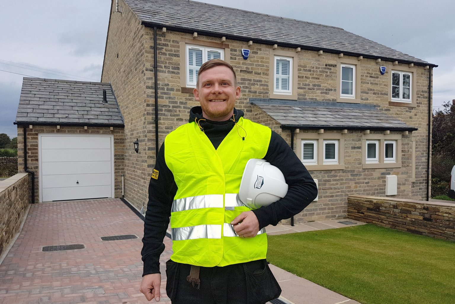 Construction site manager wins excellence award for Embsay housing ...